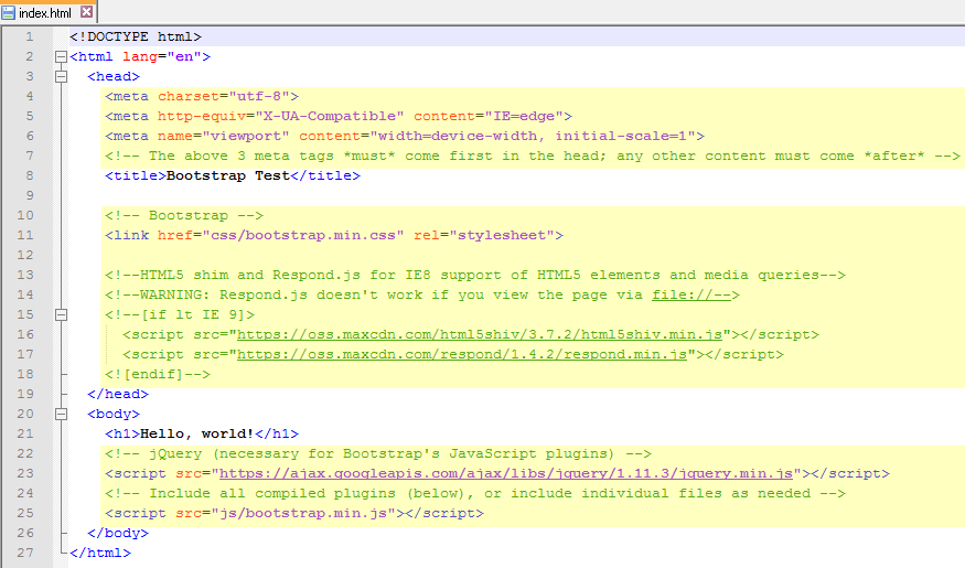 Quickly Create A Mobile Friendly Website Using Bootstrap