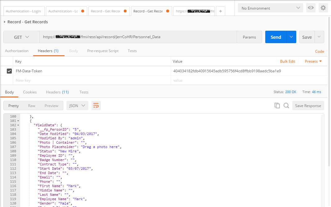 FileMaker 16: Data API (RESTful Web Integration)
